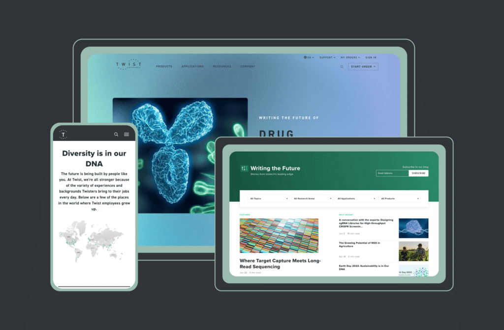 Dofinity | Case study - Twist Bioscience